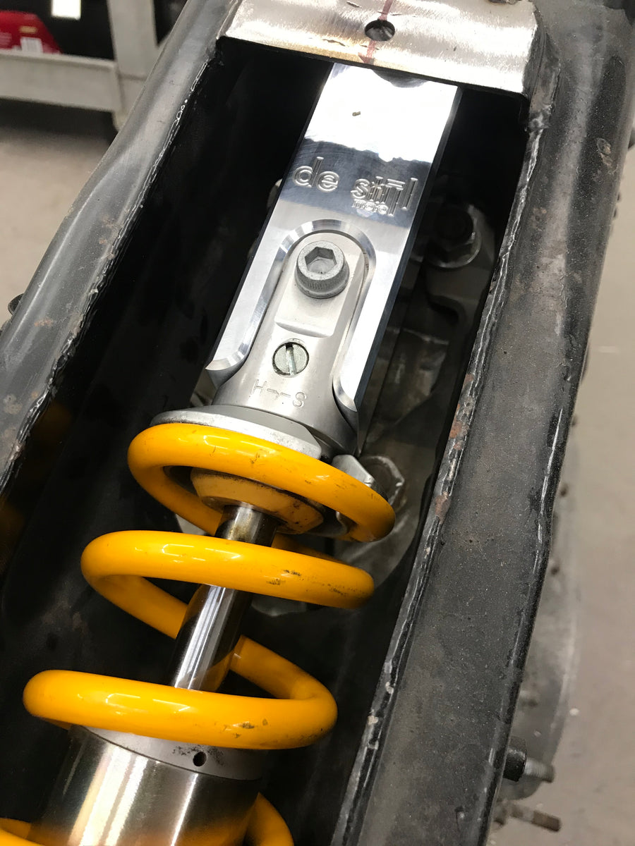 2013 MV Agusta 675 F3 Sachs shock adapter for 1st gen Yamaha XV750 and ...